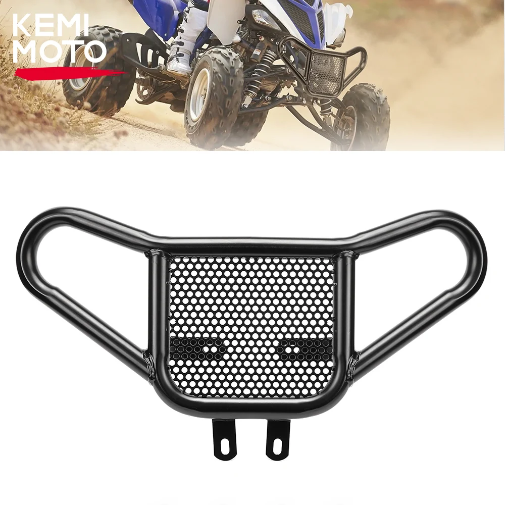 KEMIMOTO-ATV-Iron-Front-Rear-Bumper-Grab-Bar-for-Yamaha-Raptor-700-700R ...
