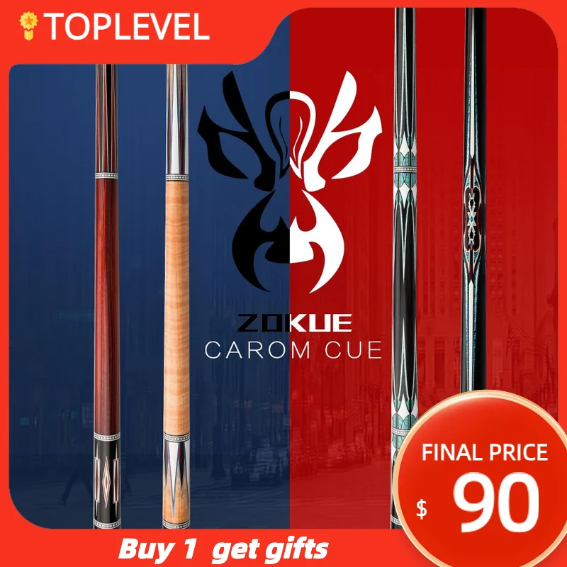 Original Zokue Billiard Carom Stick Korean 3 Cushion Cue Carom Cue ...