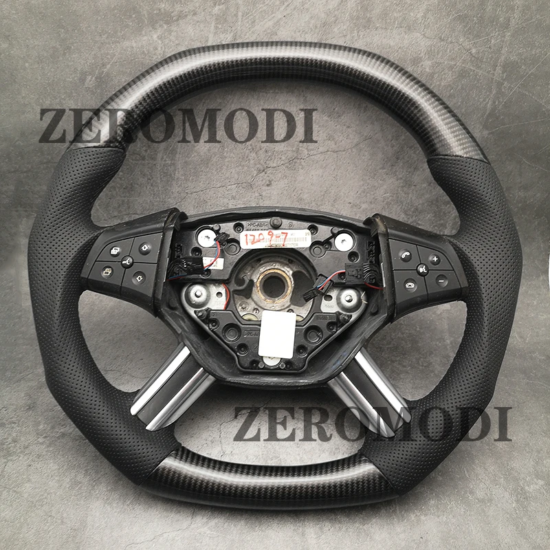 Sports-Racing-Carbon-Fiber-Steering-Wheel-For-Mercedes-Benz-W164-W245 ...