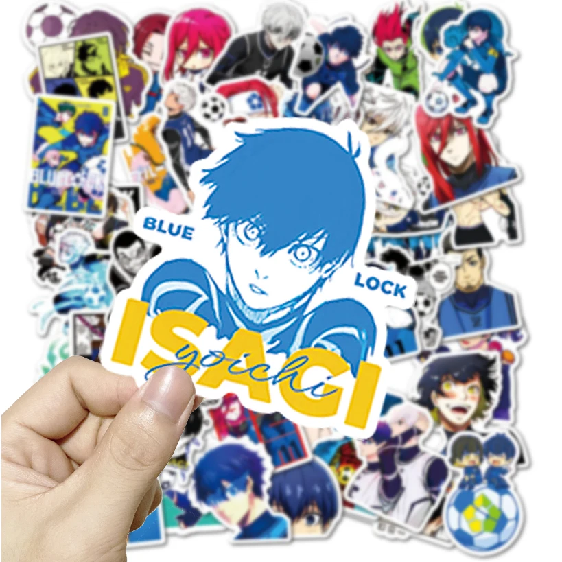 10/50pcs Japan Blue Lock Stickers Anime Scrapbook Motorcycle Luggage ...