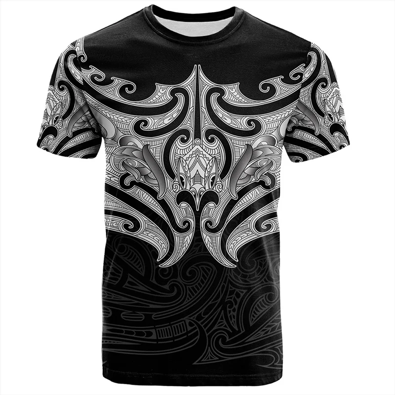 3D-New-Zealand-Maori-Rugby-Ball-Printed-T-Shirt-Sports-Fitness-Quick ...