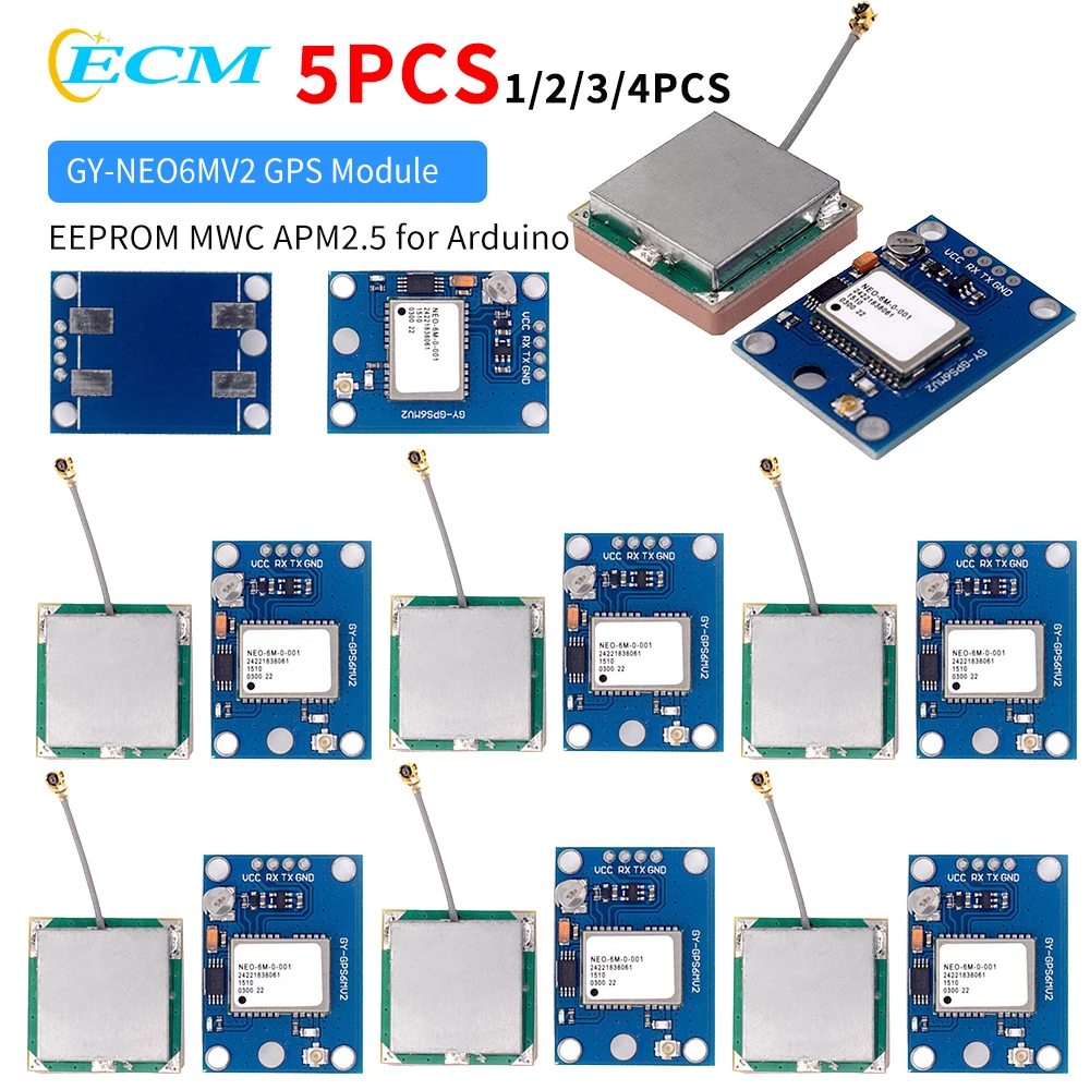 1-5pcs-GY-NEO6MV2-NEO-6M-GPS-Module-Board-NEO6MV2-with-Flight-Control ...