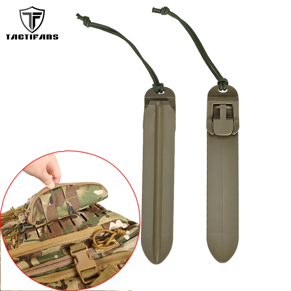 Tactical-MOLLE-System-Clip-Connector-Fixed-Quick-Release-Strip-Modular ...