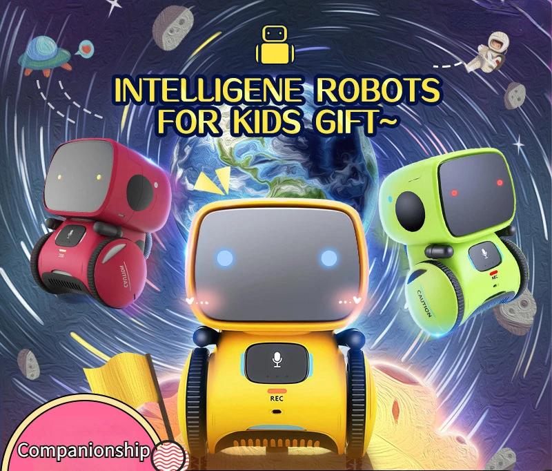 Parent-child-interaction-Robot-Smart-Robots-Dance-Voice-Command-Sensor ...