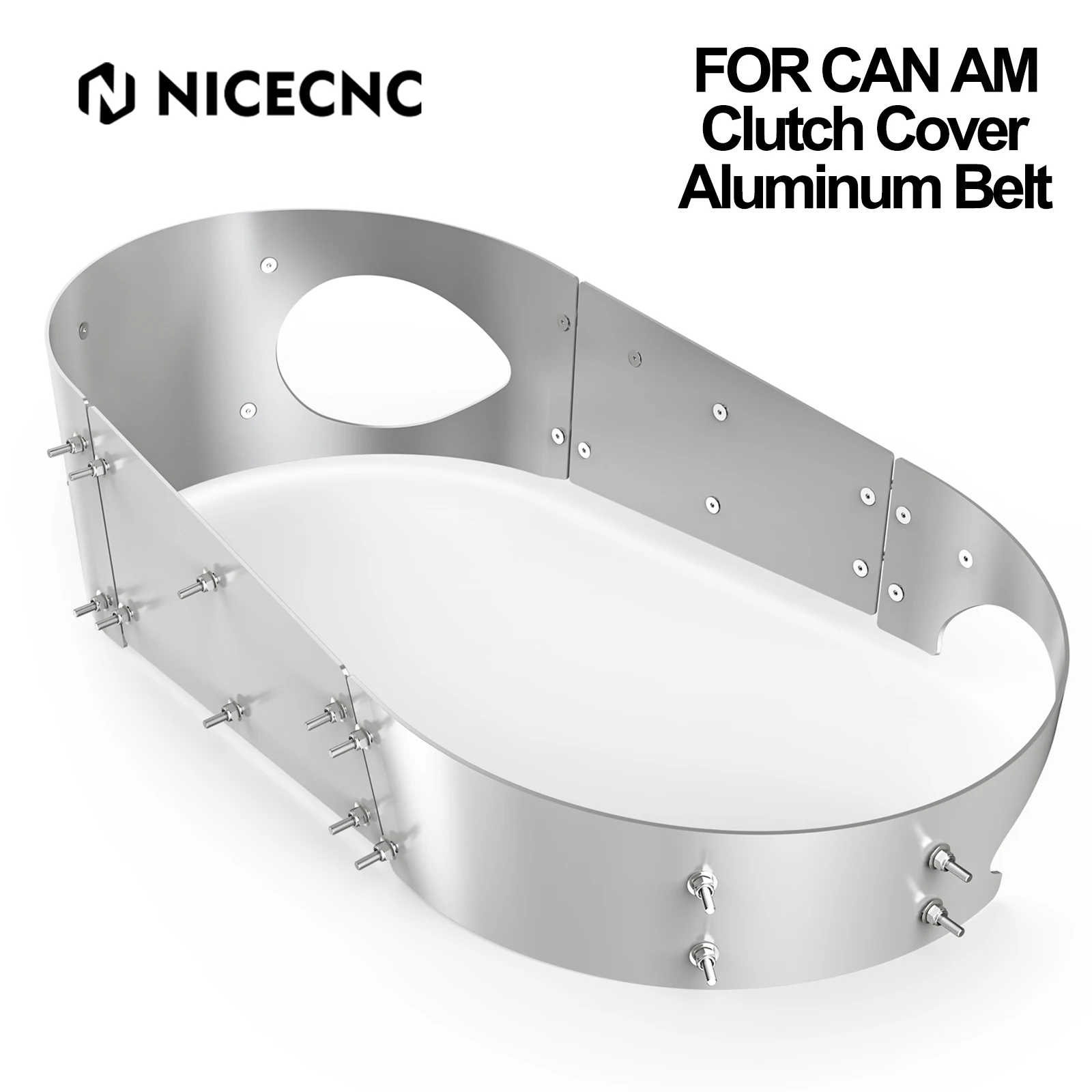 NICECNC UTV Belt Clutch Cover Guard For Can Am Maverick X3 2017-2021 R ...