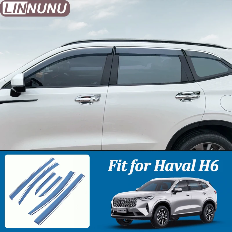 LINNUNU Fit for Haval H6 3rd Gen ，Car Side Window Deflector Window ...