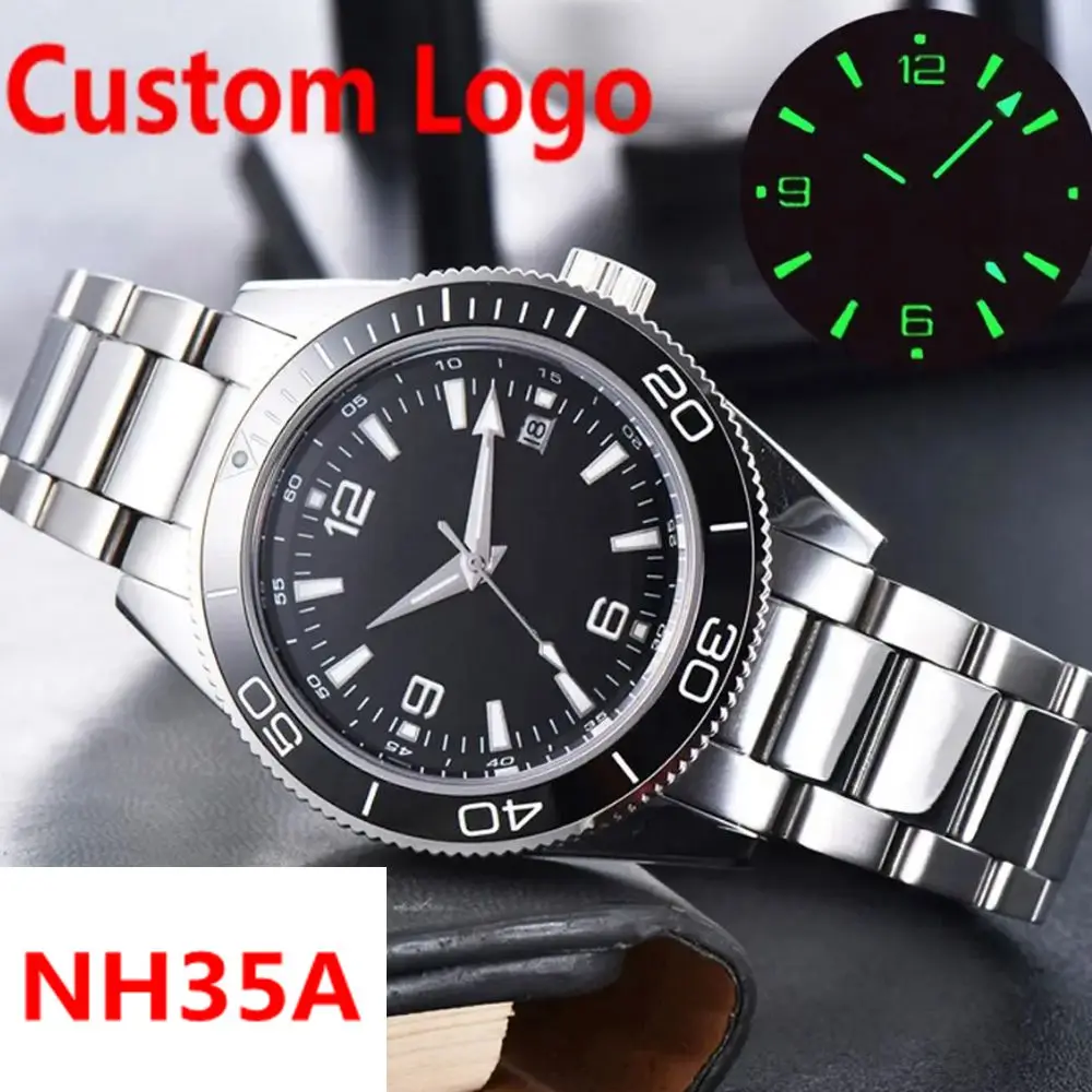Luxury-Custom-Dive-Watches-41MM-Sapphire-Military-NH35-Automatic ...