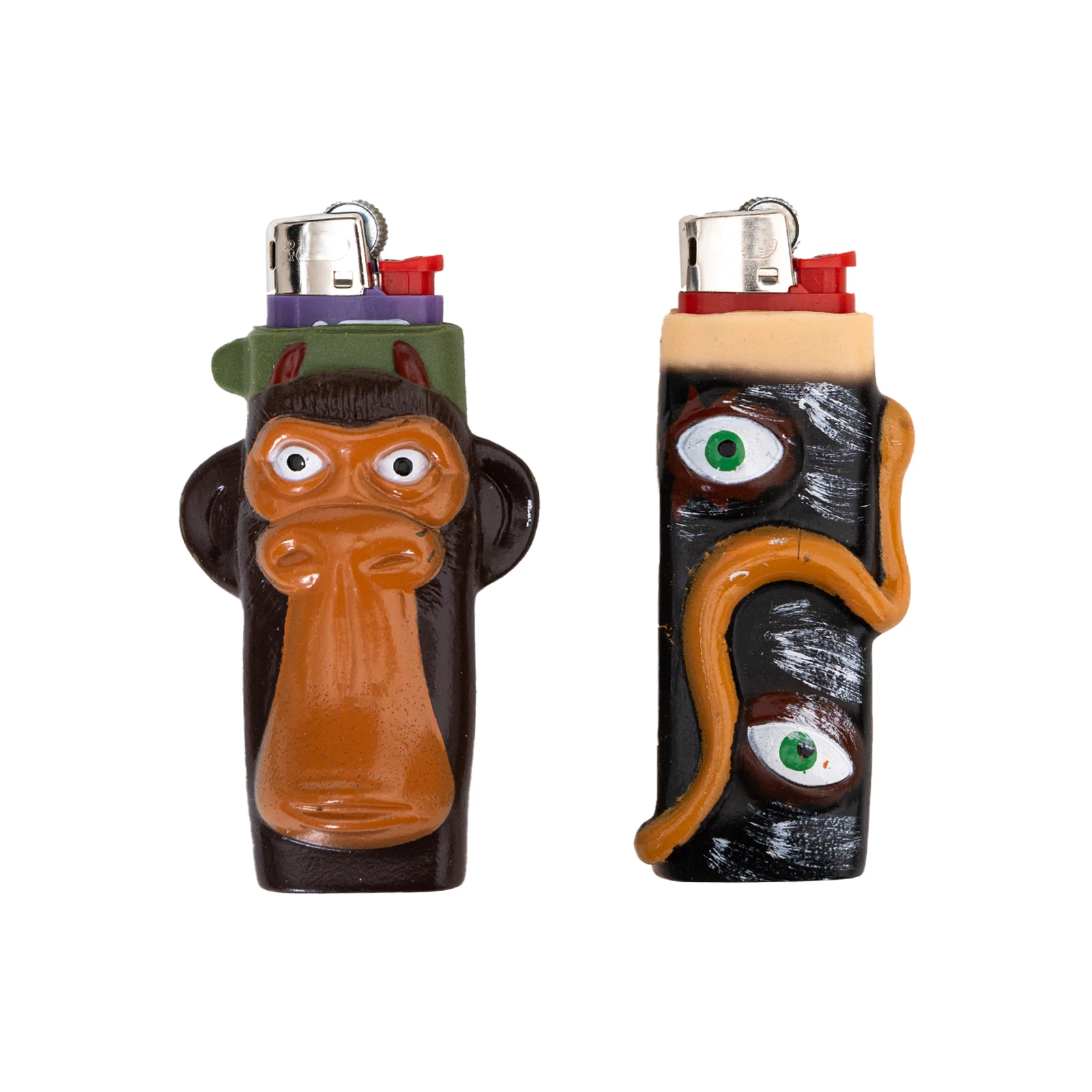 Novelty-Lighter-Case-Unique-Lighters-Holder-PVC-Material-Cute-Lighters ...