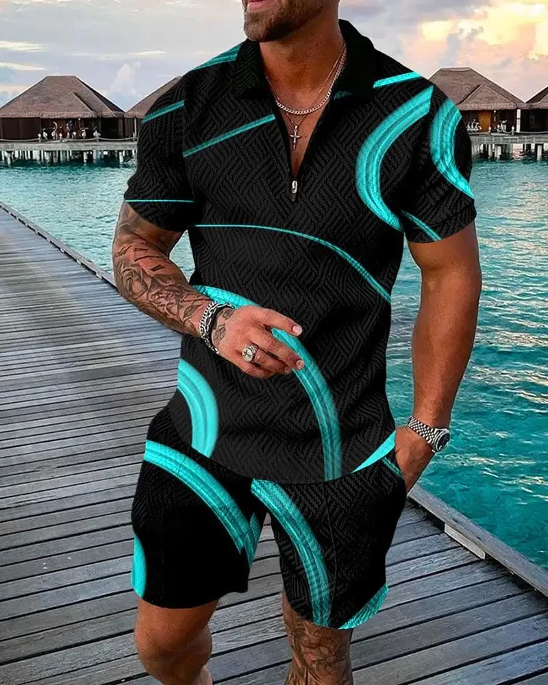 Summer-Men-Sports-Suit-Men-3d-Printed-Casual-Short-Sleeve-T-Shirt-Men-s ...