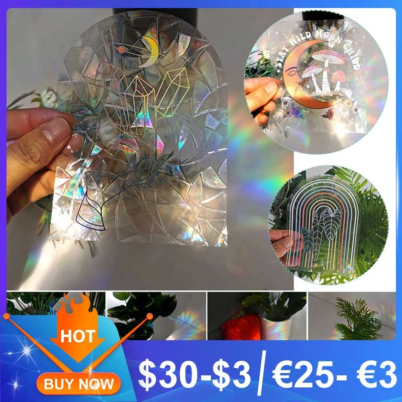 Rainbow Window Sun Catcher Sticker | Window Stickers Make Rainbows ...