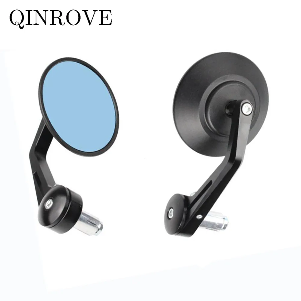 Motorcycle-22mm-Handle-Bar-End-Mirror-Aluminum-Alloy-Rearview-Mirror ...