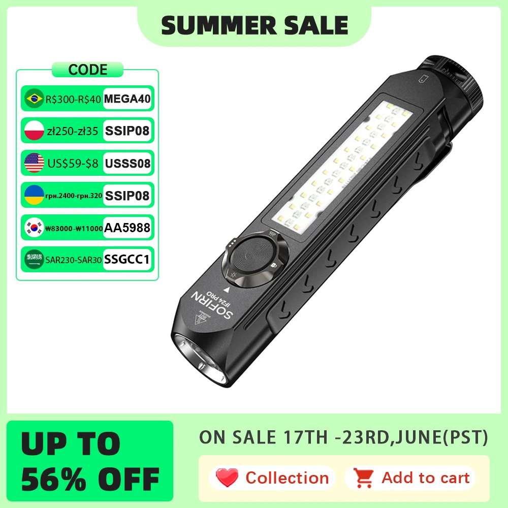 Sofirn-IF24-PRO-18650-Rechargeable-RGB-Flashlights-SFT40-1800lm-Buck ...