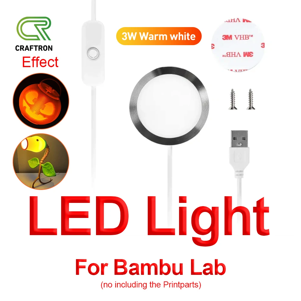For-Bambulab-Led-Lamp-Kit-001-Hardware-Bambulab-Light-Kit-Led-Light ...