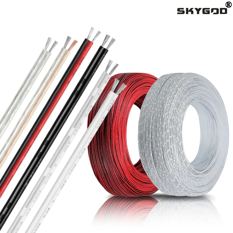2~50m Electrical Wires UL2468 30 28 26 24 22 20 18 16AWG Tinned Copper ...