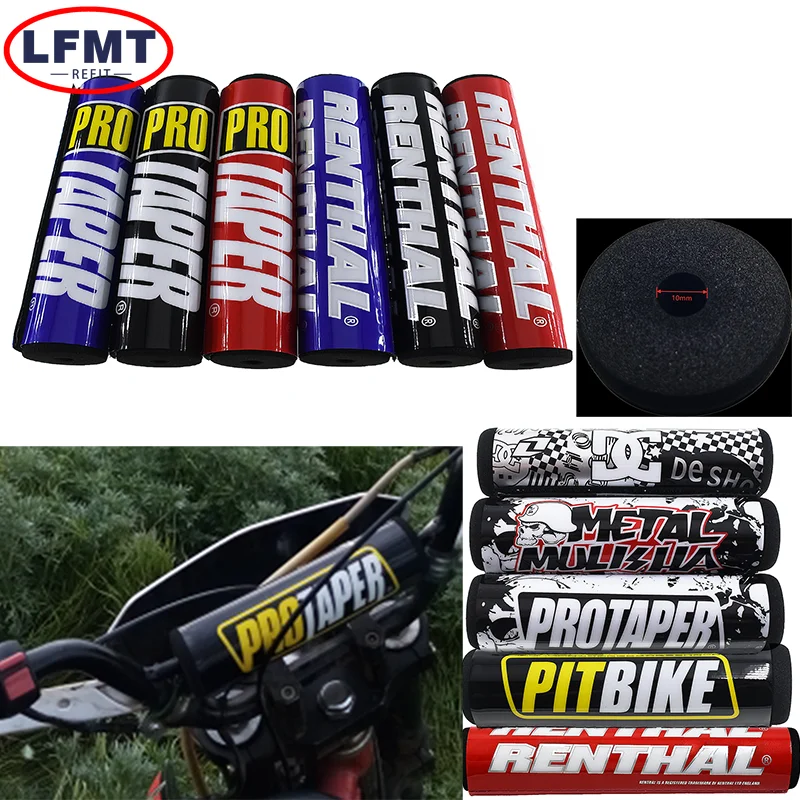 Dirt-Pit-Bike-Motocross-Pro-Taper-200mm-Round-Handlebar-Crossbar-Bar ...