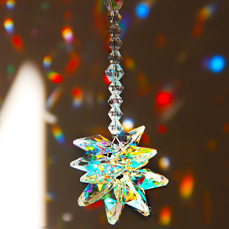 Sun Crystal Catcher Light Catcher for Window Glass Sun Catch Prism ...