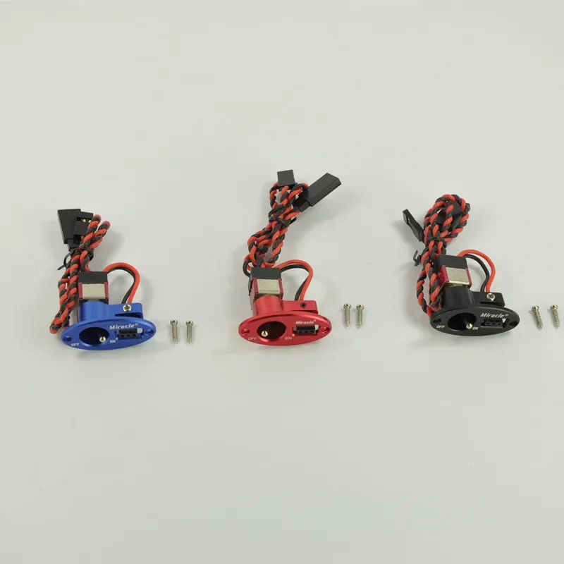 Miracle CNC Aluminum Alloy Heavy Duty Single Power Switch Witch Futaba ...