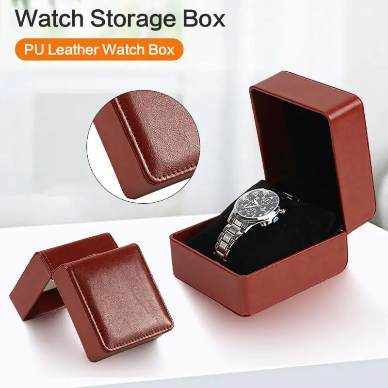Simple-Leather-Watch-Box-Watchband-Packaging-Case-Wristwatch-Luxury ...