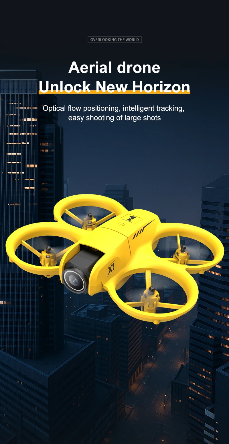 New X1 Mini Foldable Drone GPS 1080P HD Dual Camera Obstacle Avoidance ...