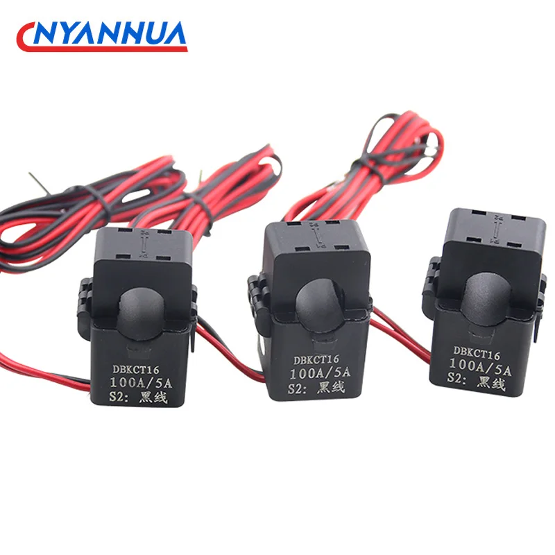 3PCS-KCT16-Split-Core-Current-Transformer-Open-Miniature-Small-50-5-100 ...