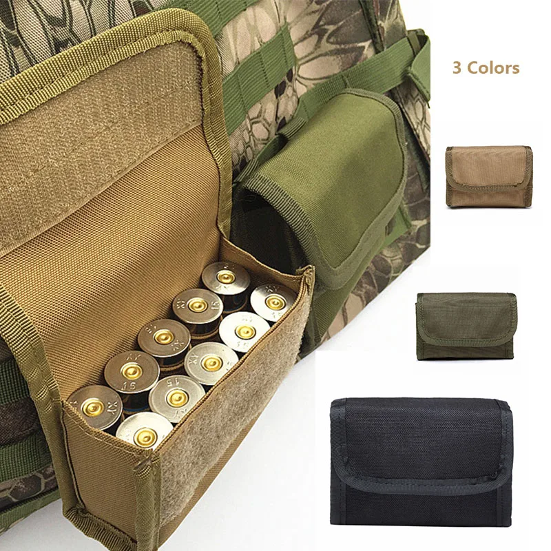 10-Grids-Ammo-Pouch-Tactical-Waist-Bag-10-Rounds-Shot-Bags-Outdoor ...