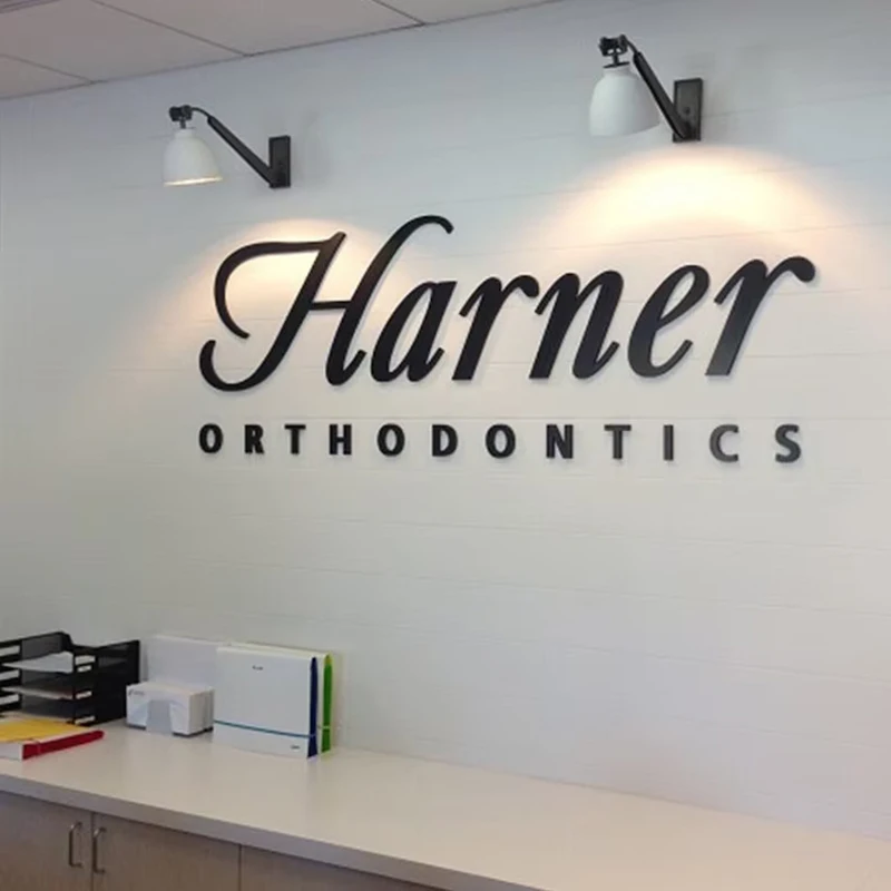 3d-acr-lico-sinal-de-neg-cios-personalizado-empresa-pano-de-fundo ...