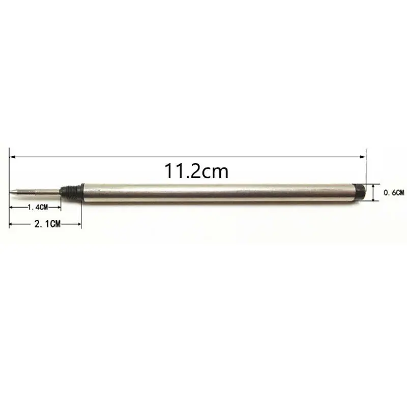 113mmx6mm 0.5 Tip Rollerball Pen Refills Ballpen Refills Fits For Mont ...