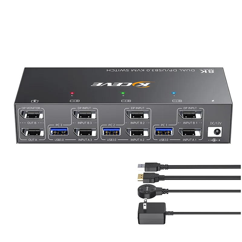 8K-Displayport-KVM-Switch-2-Monitors-3-Computers-Dual-Monitor-KVM ...
