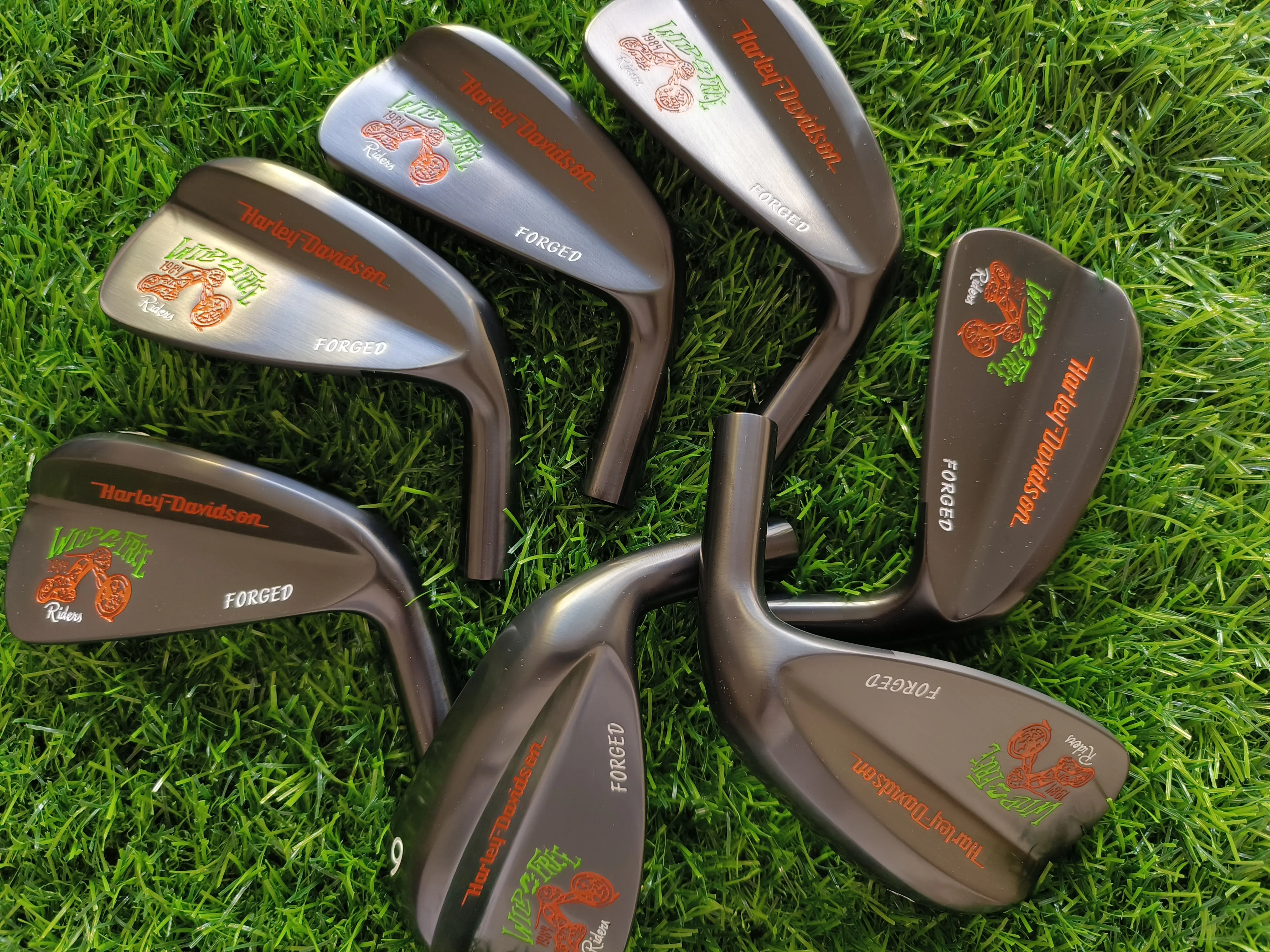 New-Golf-Irons-Davidson-Black-Original-Product-HD-ROUTE-66-Irons-Forged ...