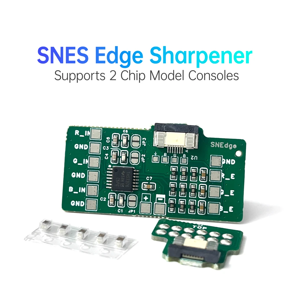 SNES 2 Chips Edge Enhancer Mod SNEdge For Super Nintendo Console Look ...