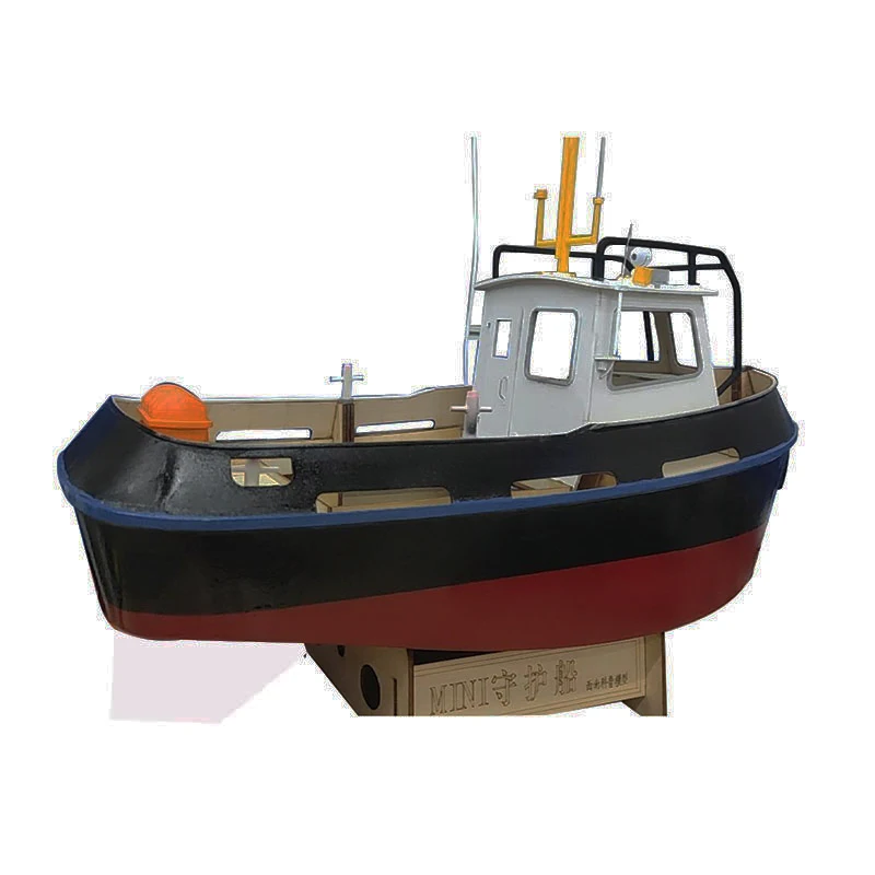 Port Propeller Boat Frigate Model Wooden Tugboat Model DIY Assembly Kit ...