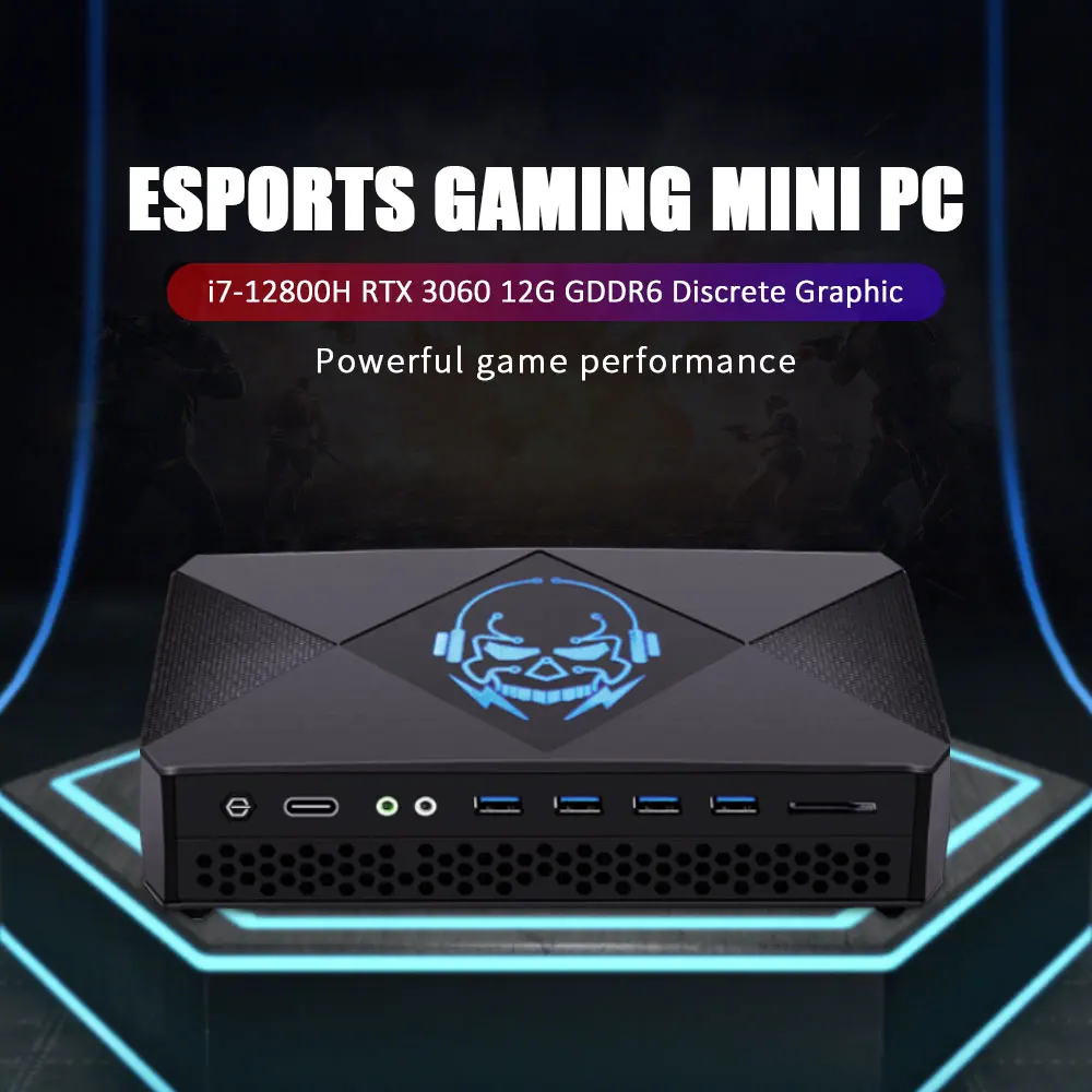 Eglobal New Gamer Mini PC i7 12700H i9 11900H NVIDIA RTX 3060 12G GDDR6 ...