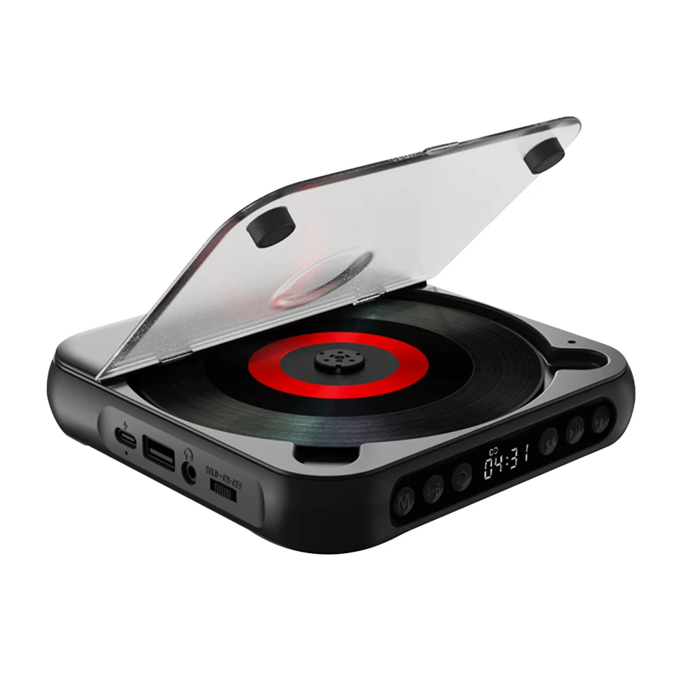 Portable-CD-Player-V5-3-Anti-Skip-Shockproof-Protection-Rechargeable ...