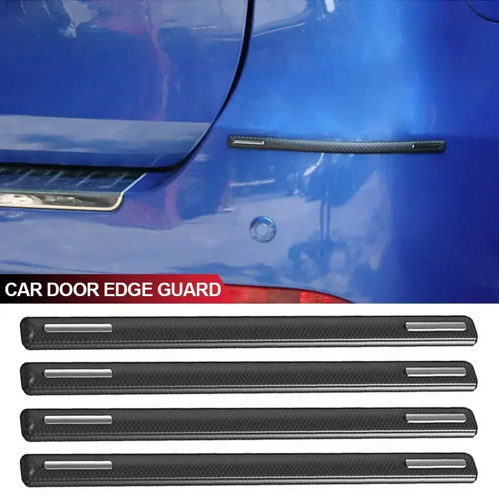 4PCS-Car-Bumper-Guard-Strip-Car-Sticker-Door-Edge-Guards-Trim-Molding ...
