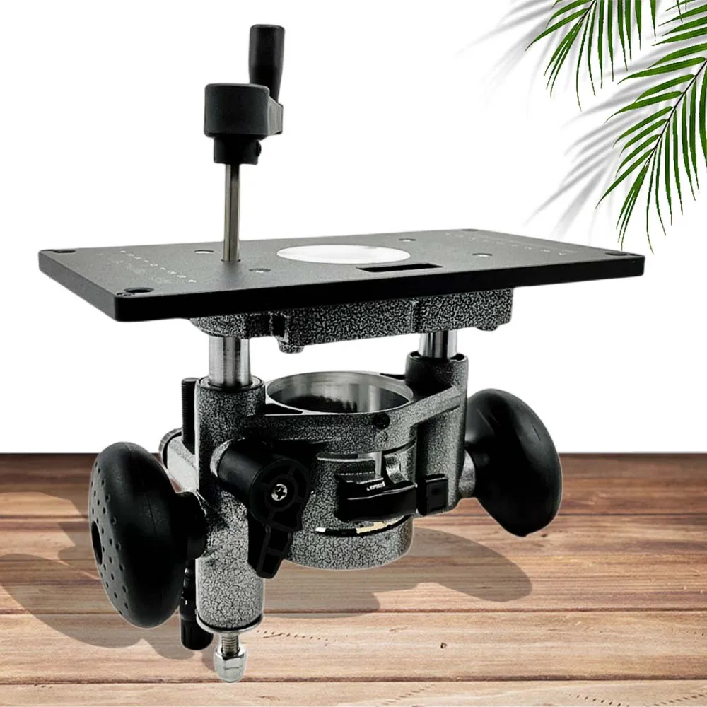 Wood-Router-Workbenches-Router-Lift-Kit-with-Aluminum-Router-Table ...