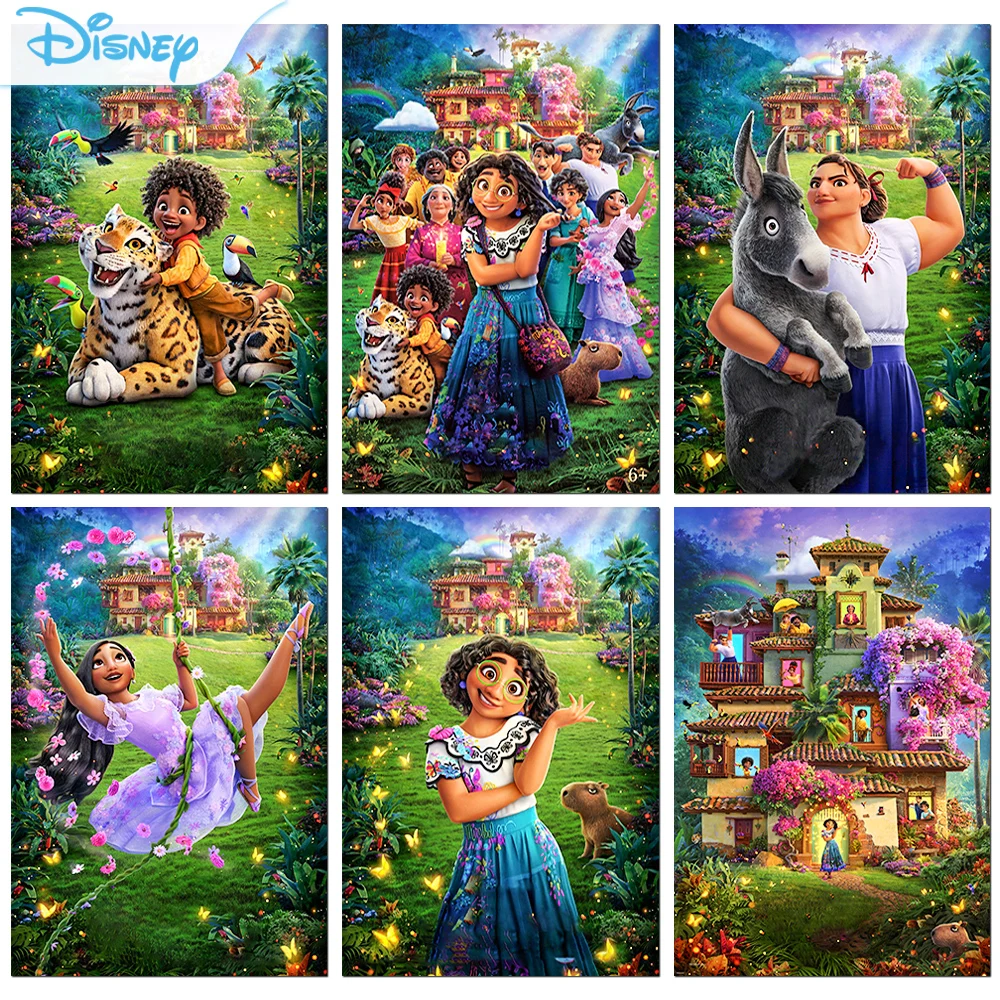 Disney-Diamond-Painting-Encanto-Mirabel-Cartoon-Magic-House-Diamond ...