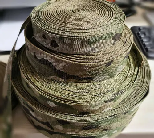 10M Multicam MC Camouflage Double Sided Webbing Strap DIY Belt 2.5cm/3 ...