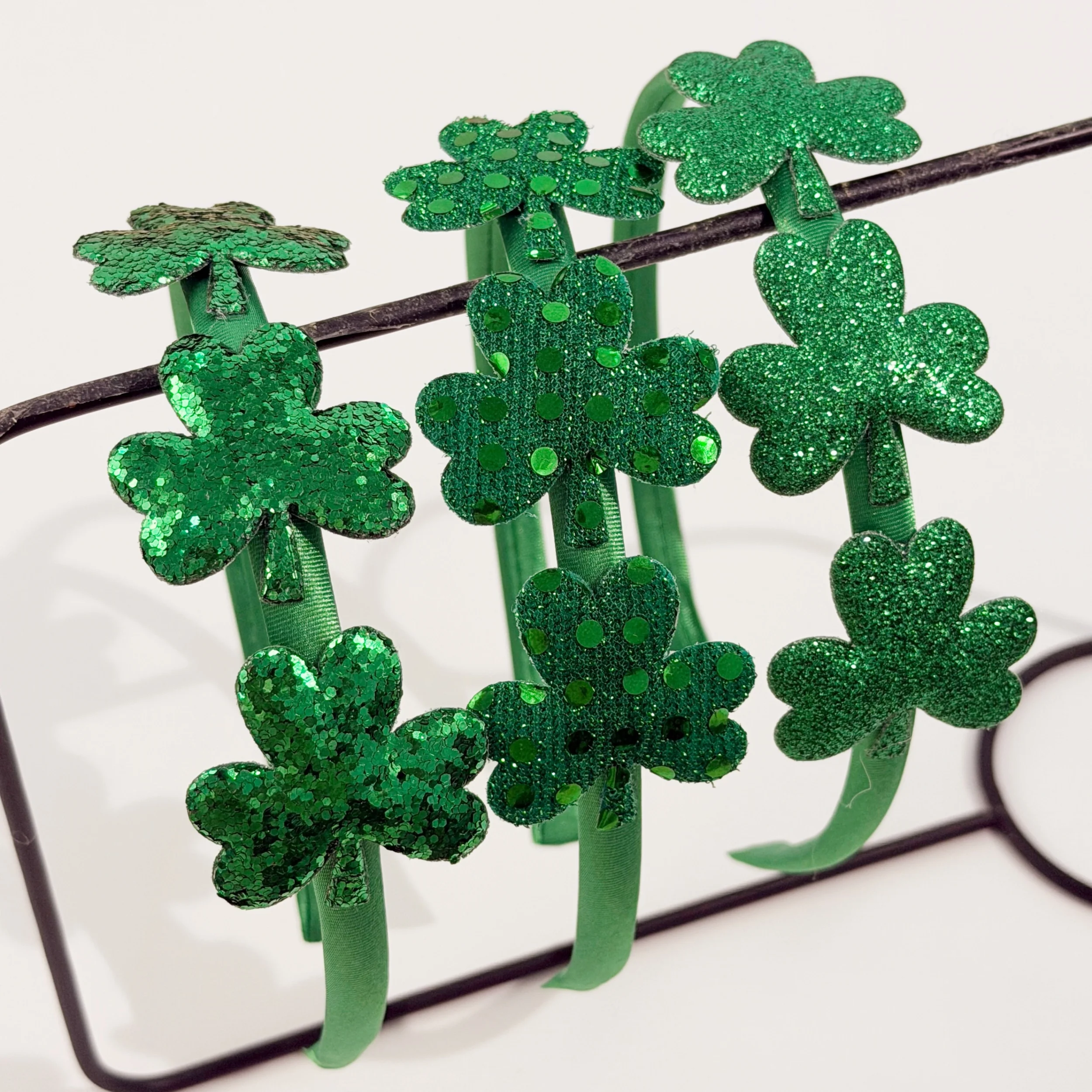 3pcs Clover Headbands for Girls St Patrick ′ s Day Headdress Party ...