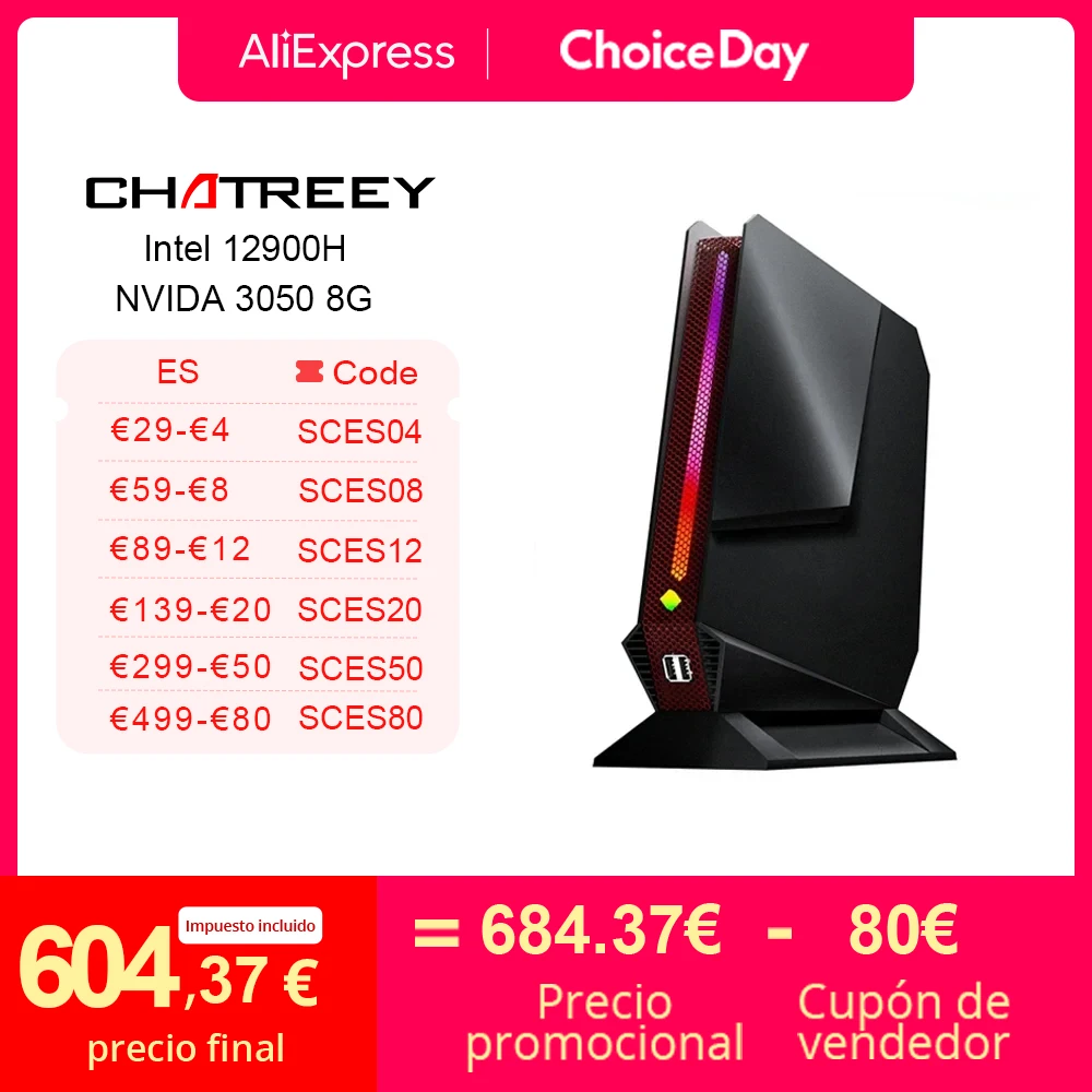 Chatreey-Mini-PC-G2-Intel-Core-i9-12900H-i7-12700H-con-Nvidia-RTX3050 ...