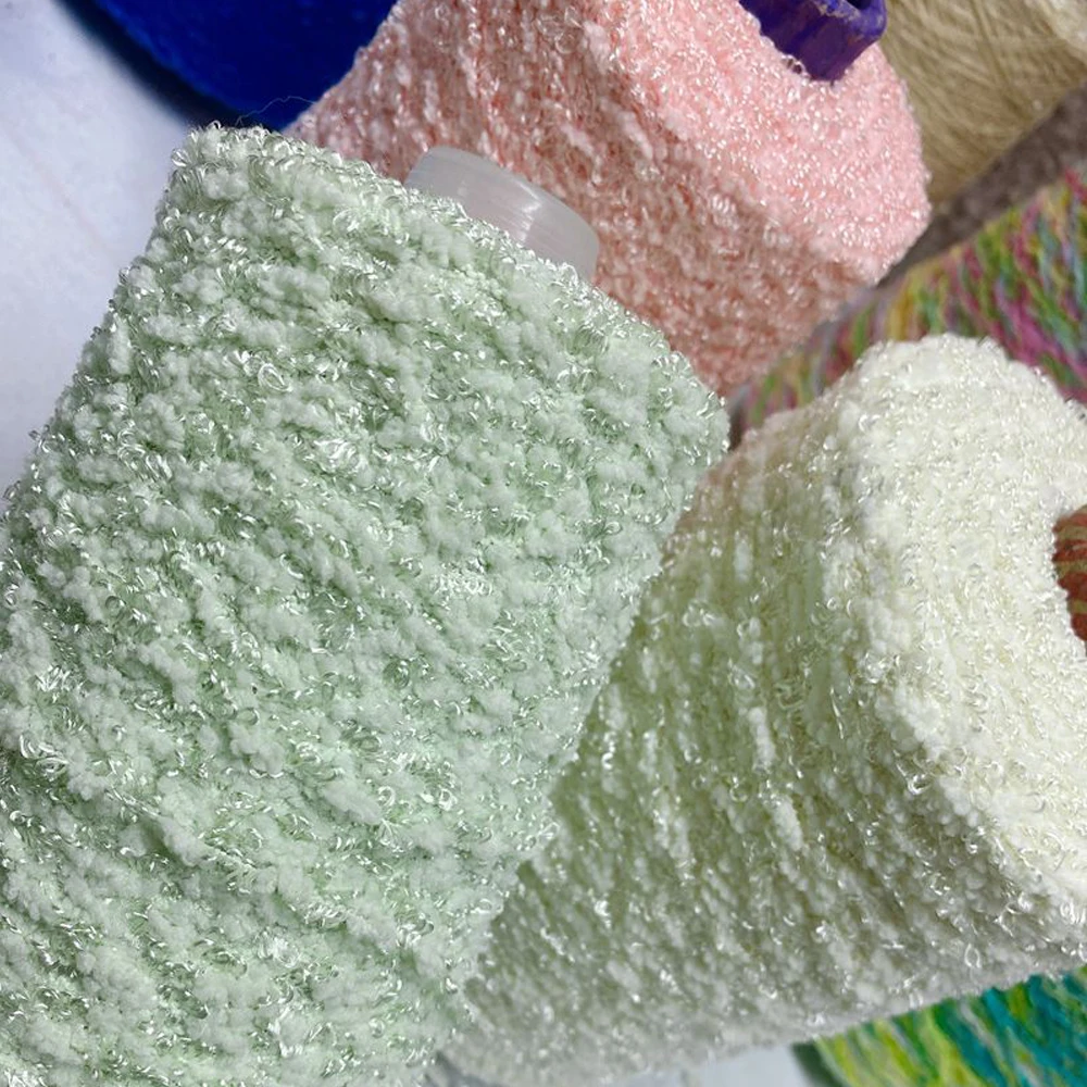 500g-Bubble-yarn-for-knitting-Acrylic-Blended-yarn-Knot-yarn-Hand ...