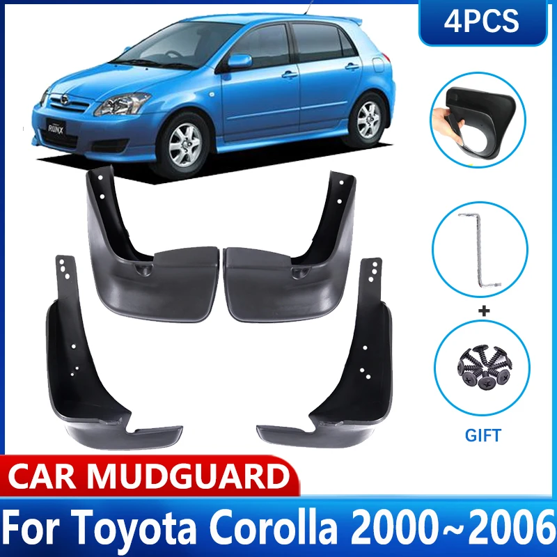Auto-Kotfl-gel-f-r-Toyota-Corolla-E120-Zubeh-r-E130-2000-2006-Schmutz-f ...