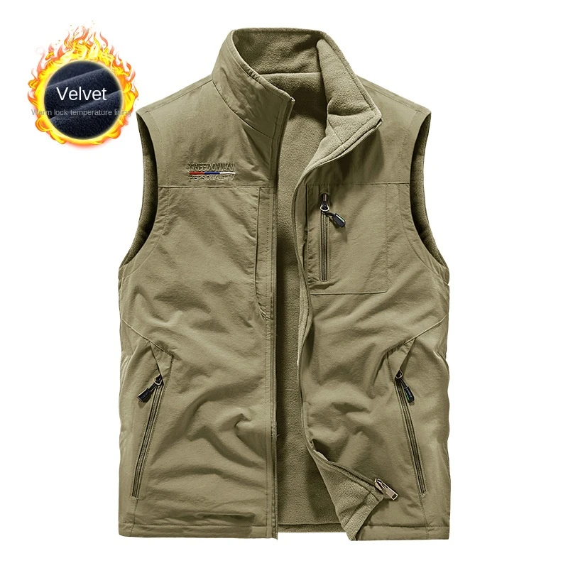 Men-s-Cold-Jackets-Multi-pocket-Vest-Sweater-Winter-Tactical-Jackets ...