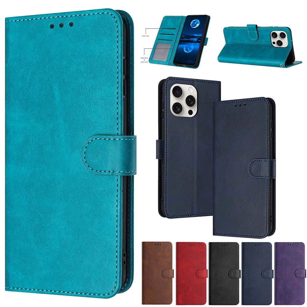 Leather-Flip-Wallet-Case-For-Sony-Xperia-1-VI-5-IV-10-V-Card-Slots ...