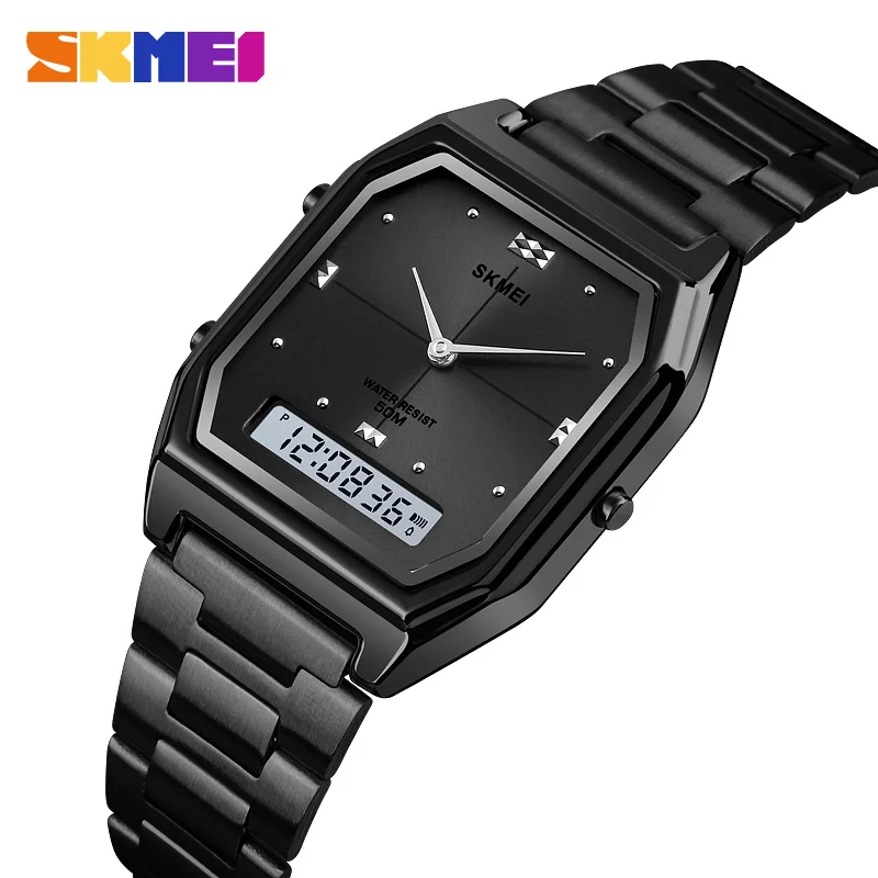 Skmei-Reloj-de-pulsera-Digital-de-lujo-para-hombre-y-mujer-cron-metro ...