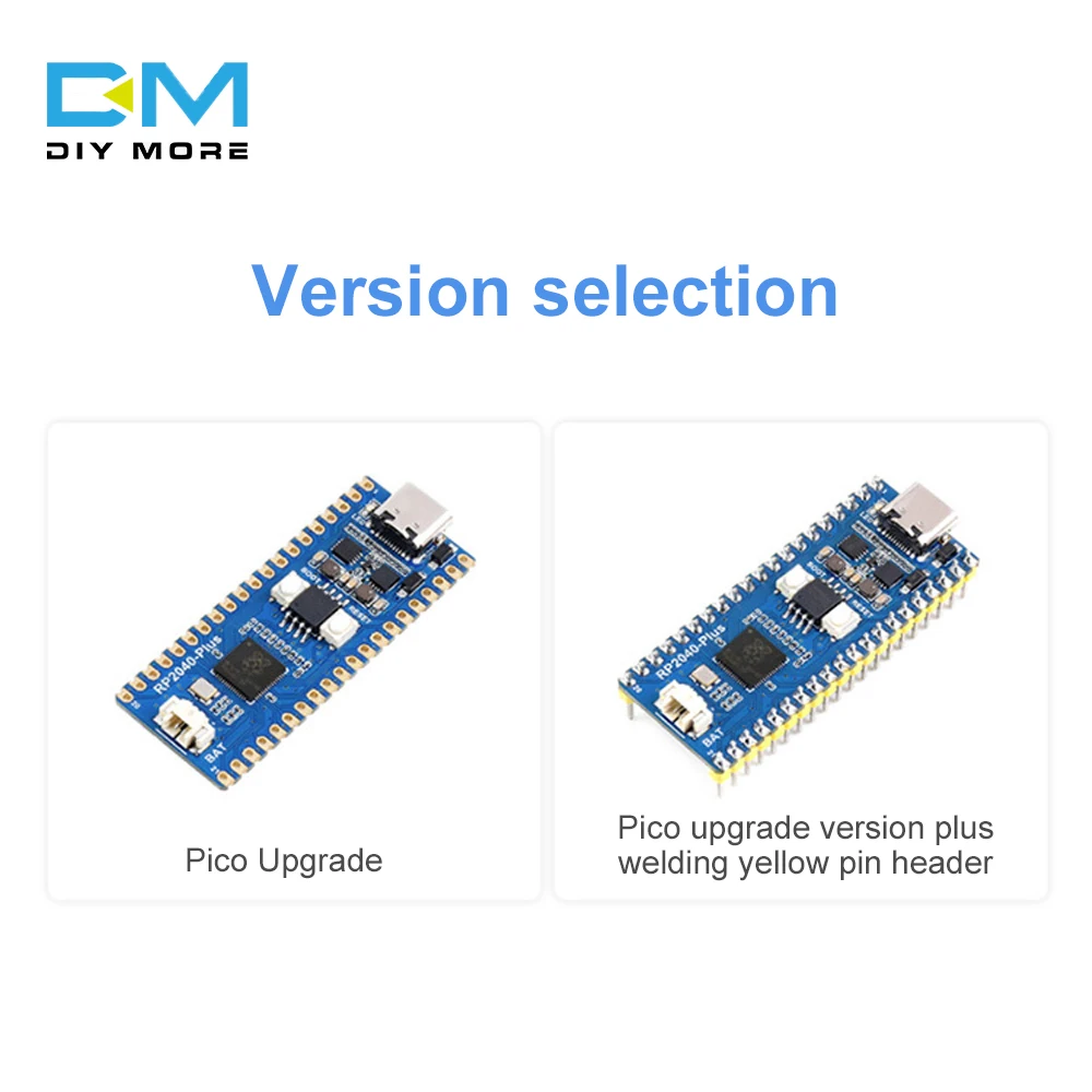 Plus-Version-for-Raspberry-Pi-Pico-like-RP2040-MCU-Board-264KB-of-SRAM ...