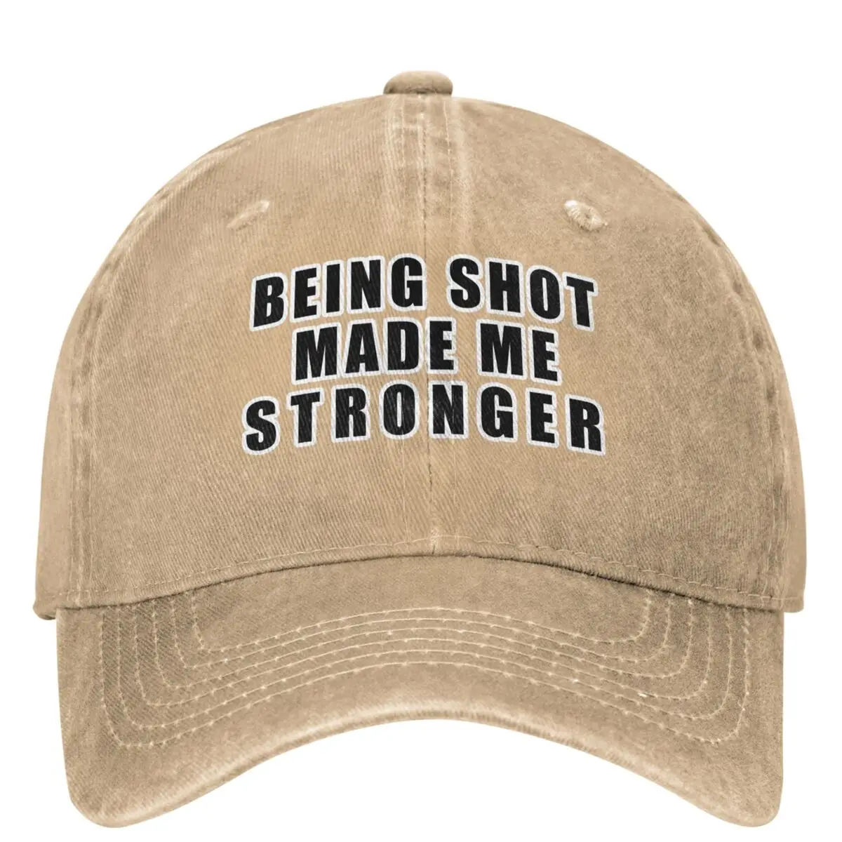 Stronger-Trump-Washed-Baseball-Cap-Shot-Make-Me-Stronger-Casual-Trucker ...