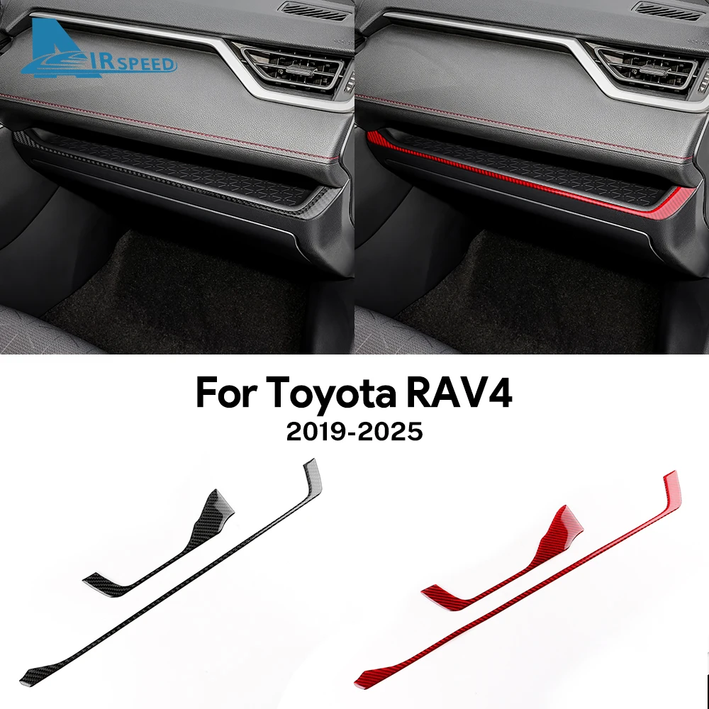 Real Soft Carbon Fiber Sticker For Toyota RAV4 XA50 2019 2020 2021 2022 ...