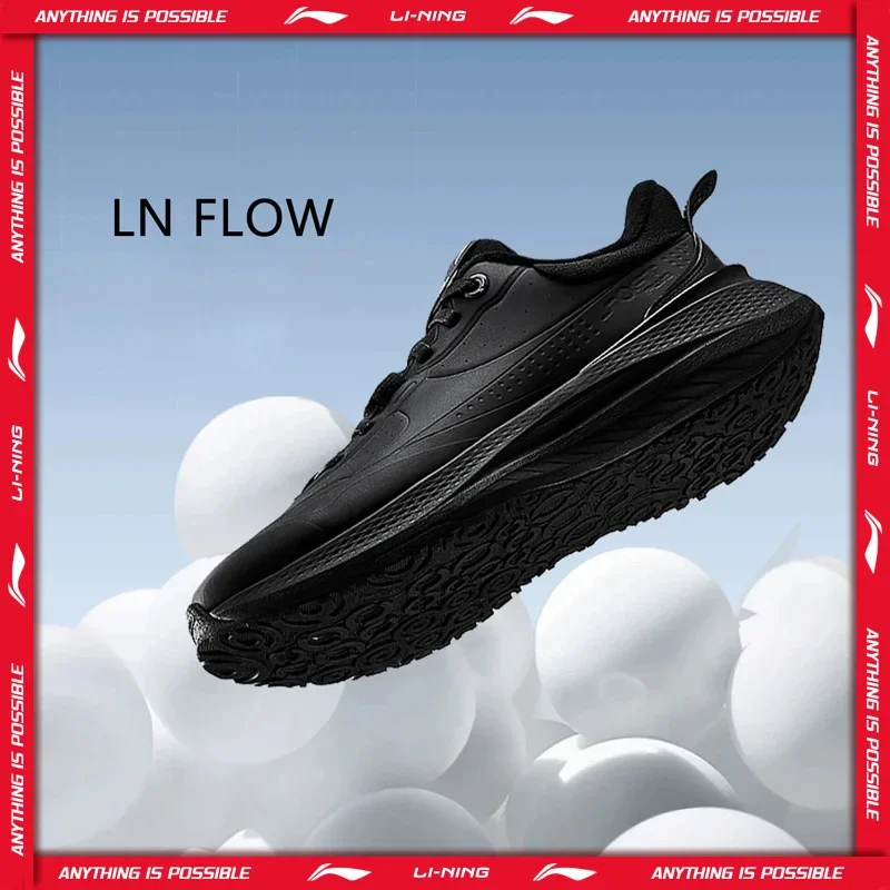 Li-Ning Men's LN FLOW Running Jogger Shoes TUFF RB Wearable Comfortable ...