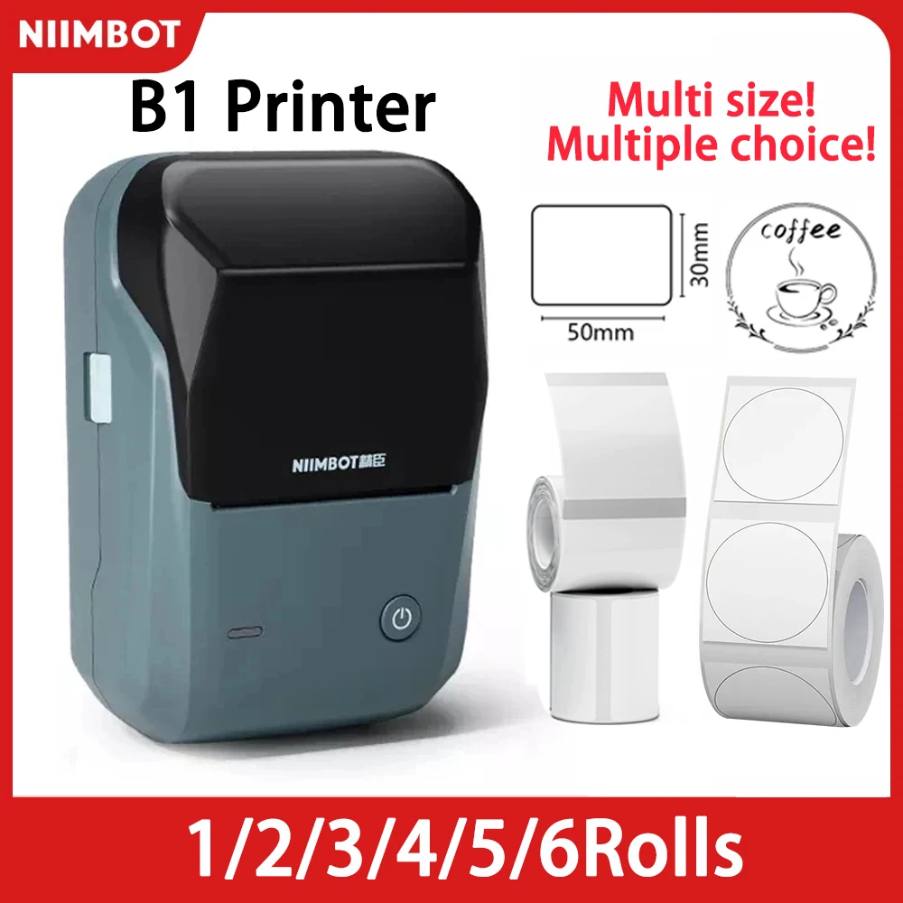 Niimbot-B1-Mini-Thermal-Printer-Self-adhesive-Portable-Printer-Wireless ...