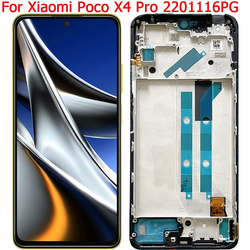 6.67" Poco X4 Pro Lcd For Xiaomi Poco X4 Pro 5g Display Lcd Touch ...